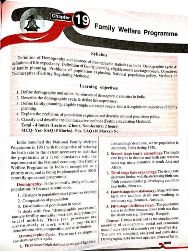 family welfare programme | PDF | Combined Oral Contraceptive Pill ...