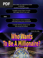 The Chase Template | PDF | Game Shows | Television Series