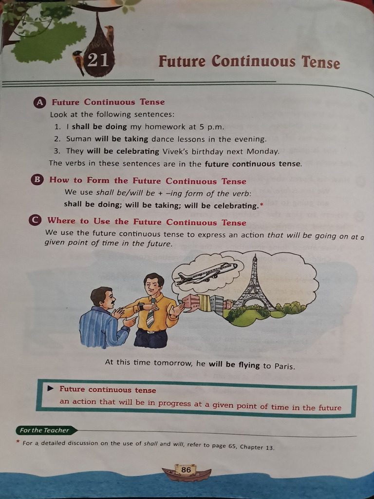 Future Continuous Tense Explained | PDF | Language Families | Syntax