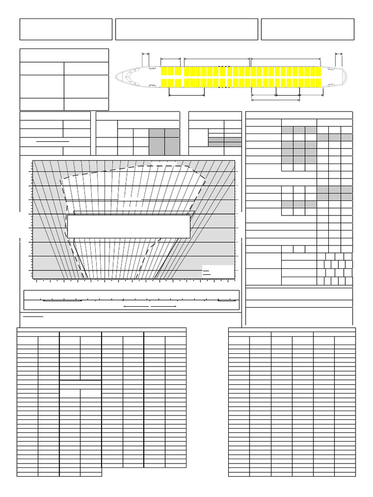 A320 Load and Trim Sheet Example | PDF | Aeronautics | Aerospace