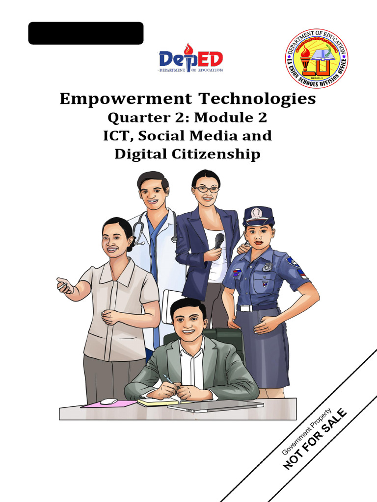 Q2 Module 2 ICT Social Media and Digital Citizenship | PDF | Educational Technology | Social Media