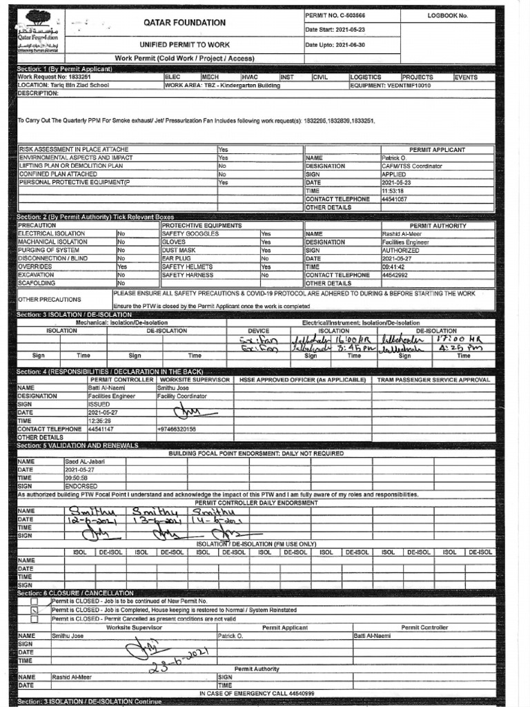 01 Jet Fan PPM Sample | PDF