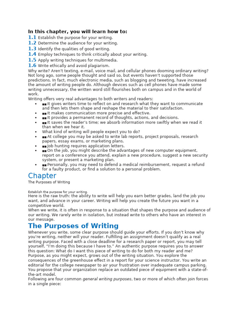 Intro To Academic Writing | PDF | Writing | Essays