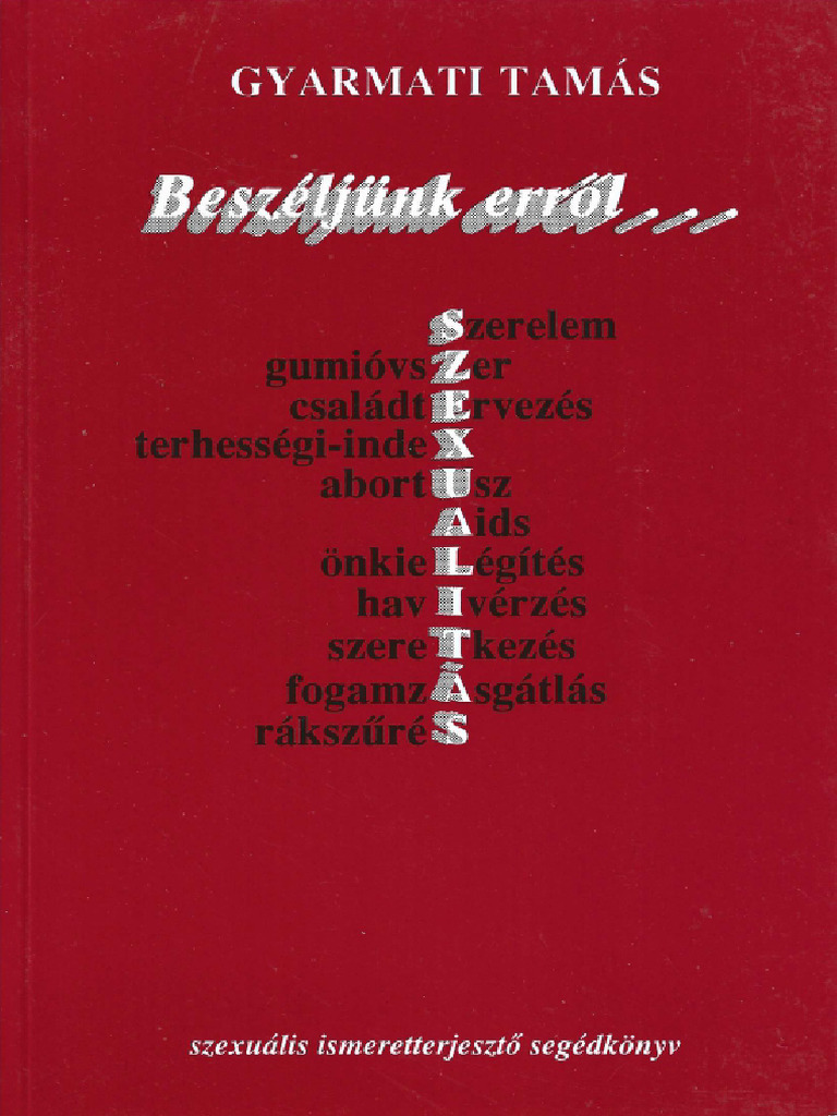 Gyarmati Tamás - Beszéljünk Erről | PDF