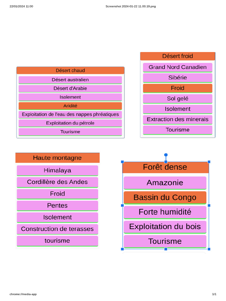 Tableau Synthèse | PDF