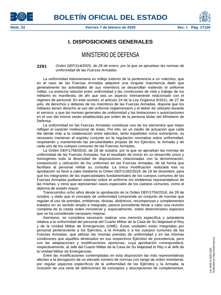 Normas de Uniformidad Fuerzas Armadas | PDF | Militar | Estado (política)