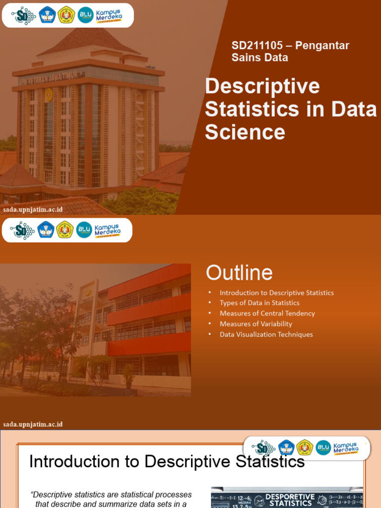 Lecture4 Descriptive Statistics | PDF | Statistics | Level Of Measurement