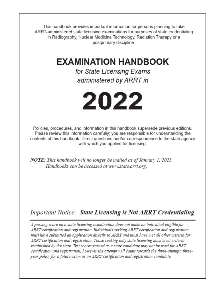 State Licensing Handbook | PDF | Americans With Disabilities Act Of ...