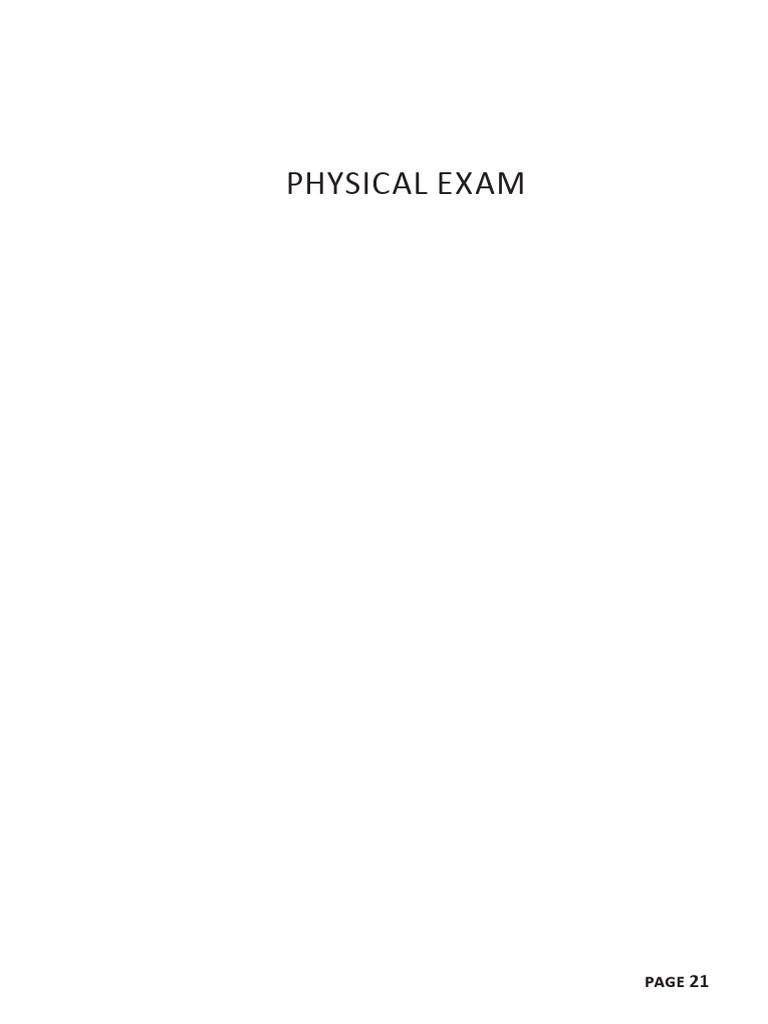 Section 2 Clinical Resource Guide | PDF | Physical Examination | Lung