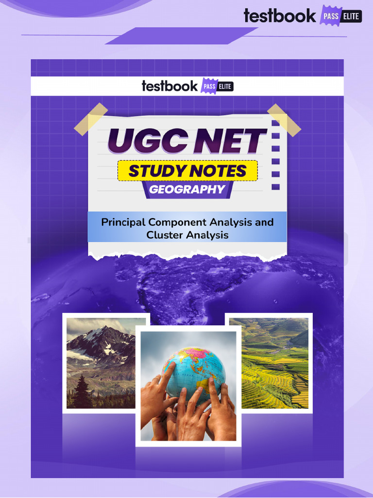 Principal Component Analysis and Cluster Analysis | PDF | Principal Component Analysis ...