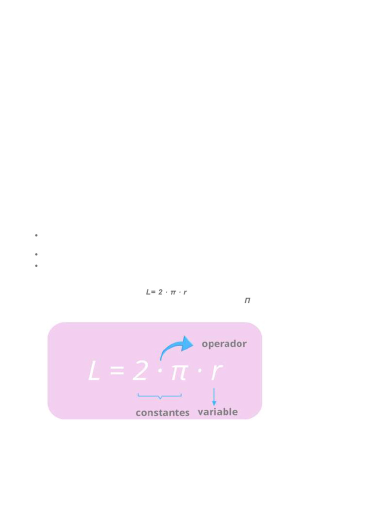 Qué Es Una Fórmula Matemática | PDF | Fórmula | Matemáticas