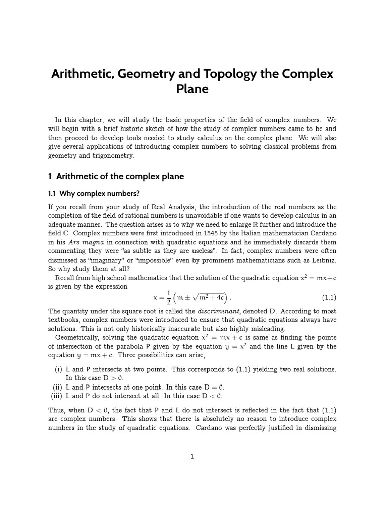 1 Arithmetic Geometry Topology | PDF | Geometry | Equations