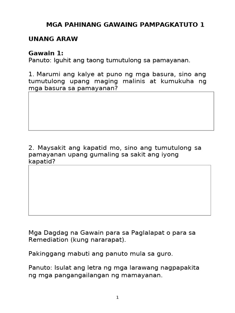 GMRC 1 - DLL - Q4 - Week 3 | PDF
