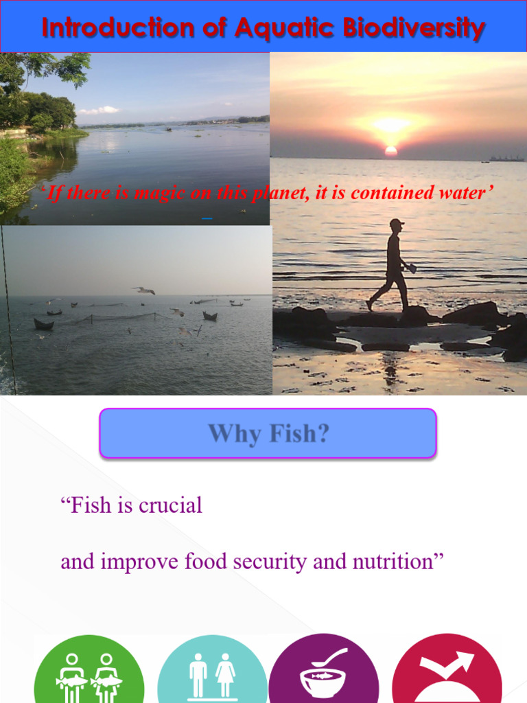 Aquatic Biodiversity and Fish Production | PDF | Biodiversity | Fish