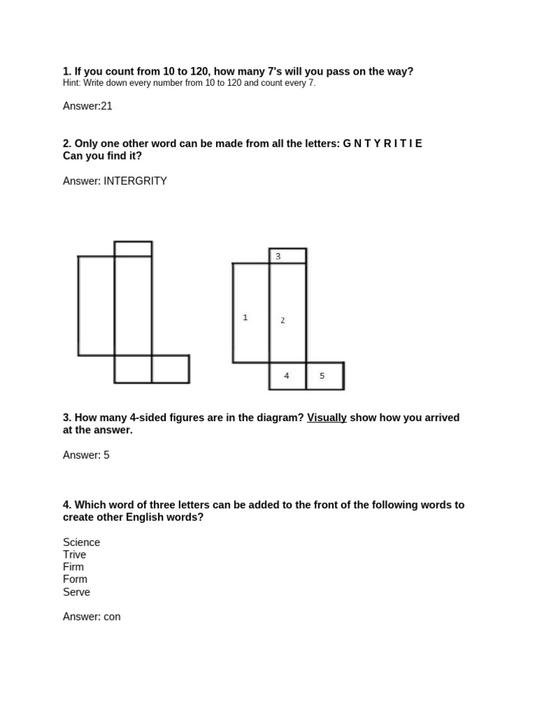 2023 Aptitude Test | PDF