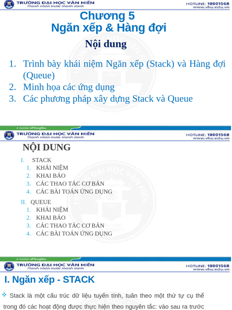Chuong5 Stack&Queue | PDF