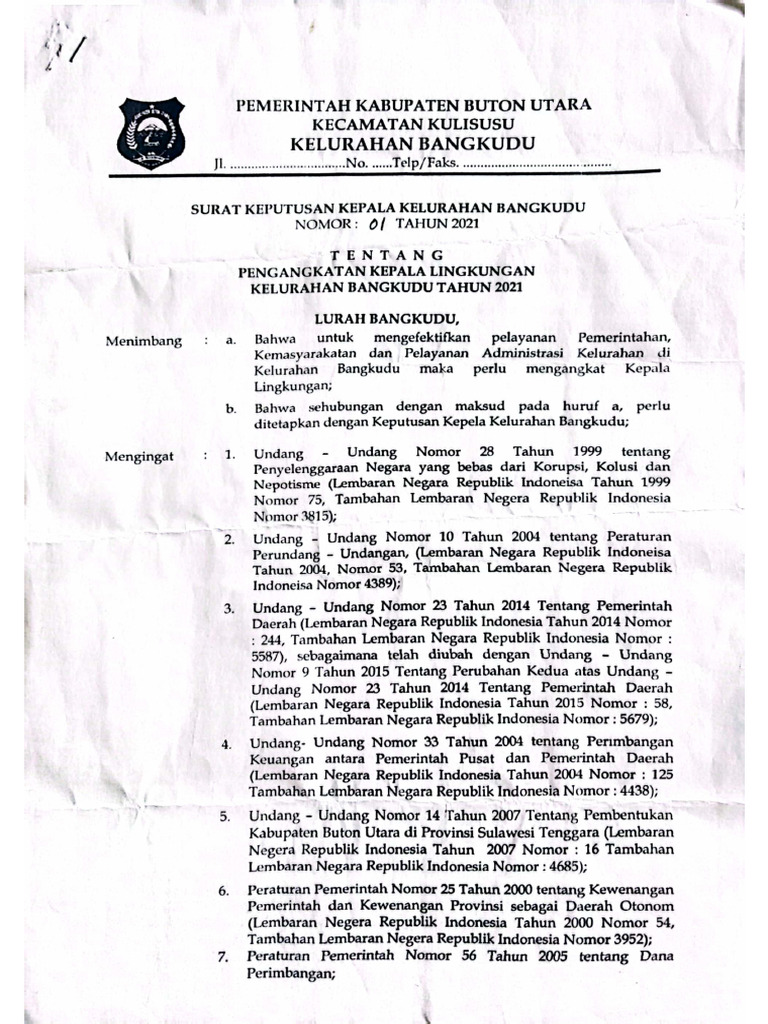 SK 2021 Sahid Tanasale | PDF