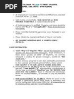 SALN Notarization Guidelines in PAO | PDF | Property | Private Law