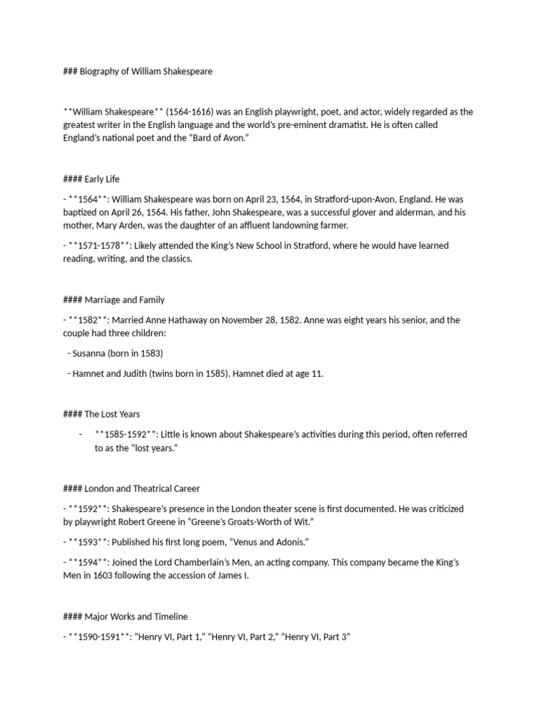 Document (English Research) | PDF | William Shakespeare | English ...