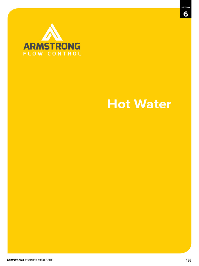 Section 6 Hot Water | PDF | Water Heating | Valve