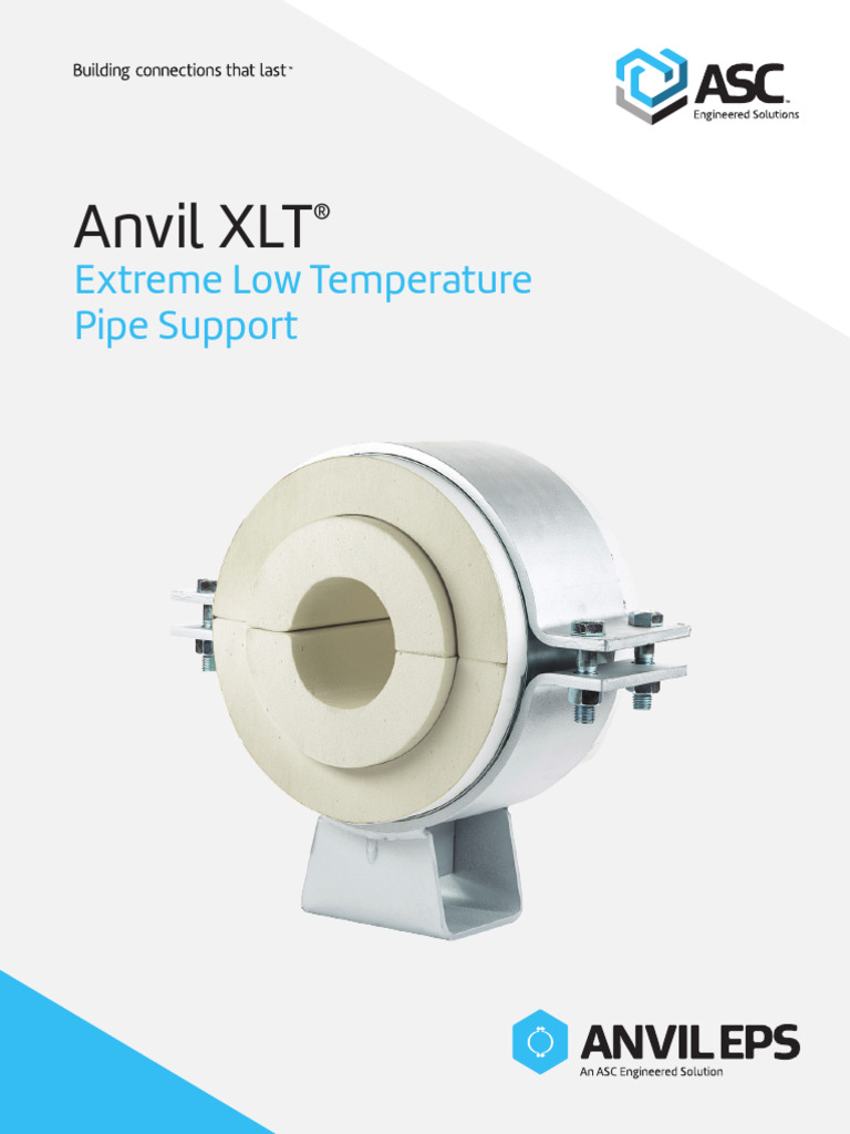 ASC BRO Anvil XLT Cryogenic Supports Brochure v01 | PDF | Pipe (Fluid ...