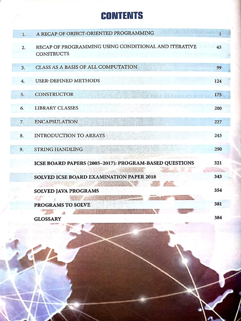 Java Class 10 (Frank) Medium Quality | PDF