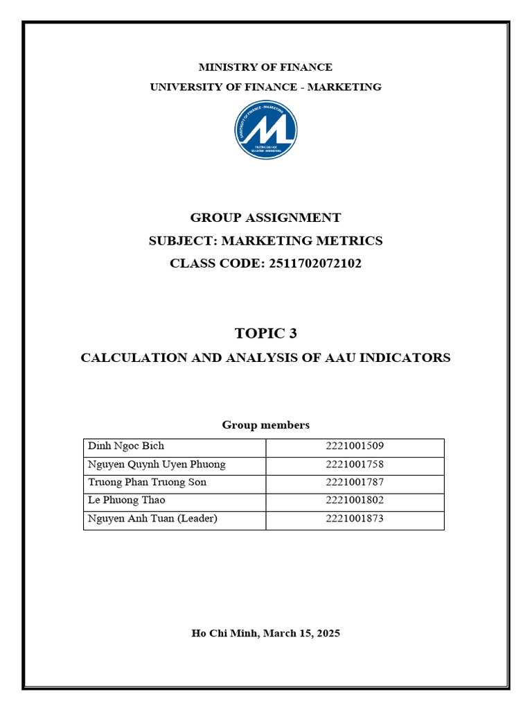 Marketing Metrics Analysis for Brand B | PDF | Brand | Marketing