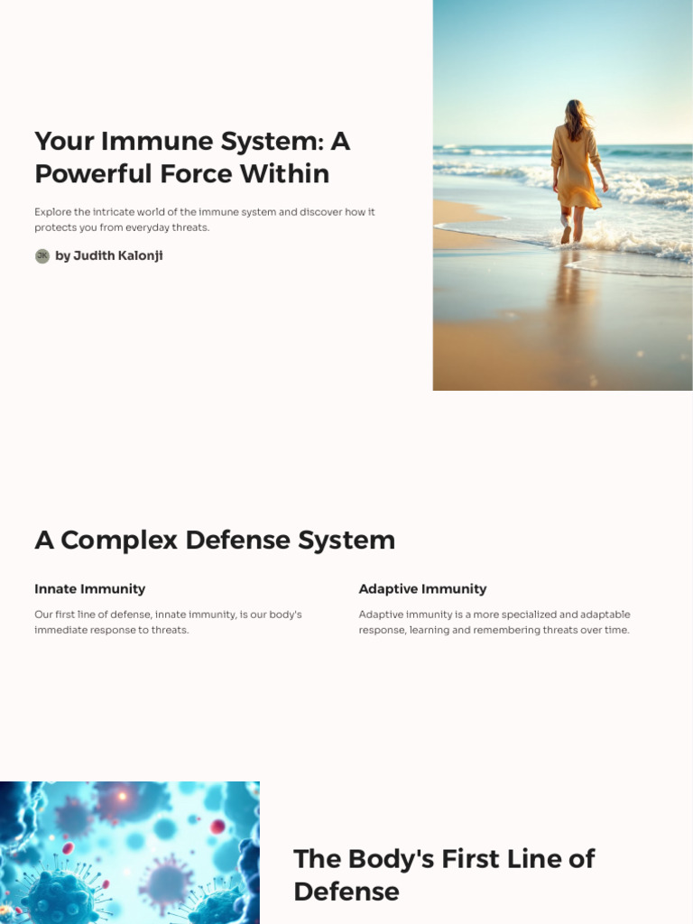 Your Immune System A Powerful Force Within | PDF | Immune System ...