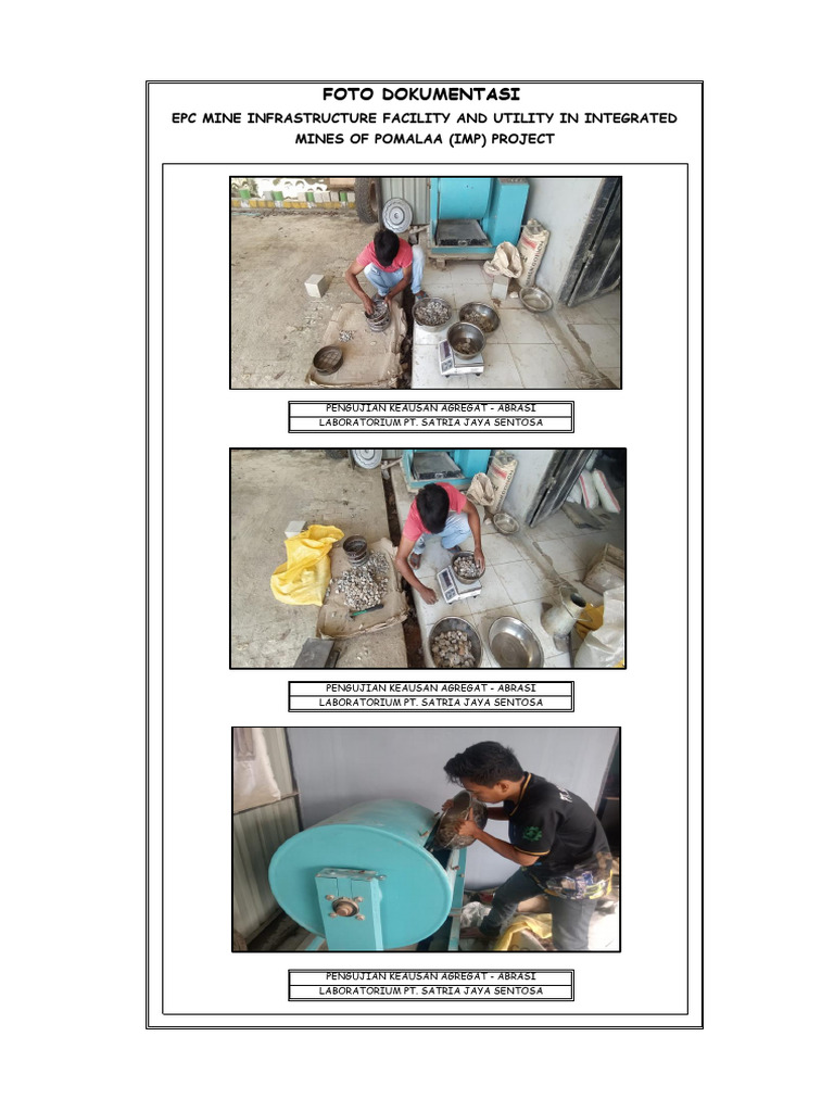 08 Dok. Uji Material | PDF