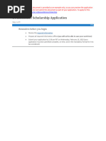UBC Personal Profile Questions | PDF