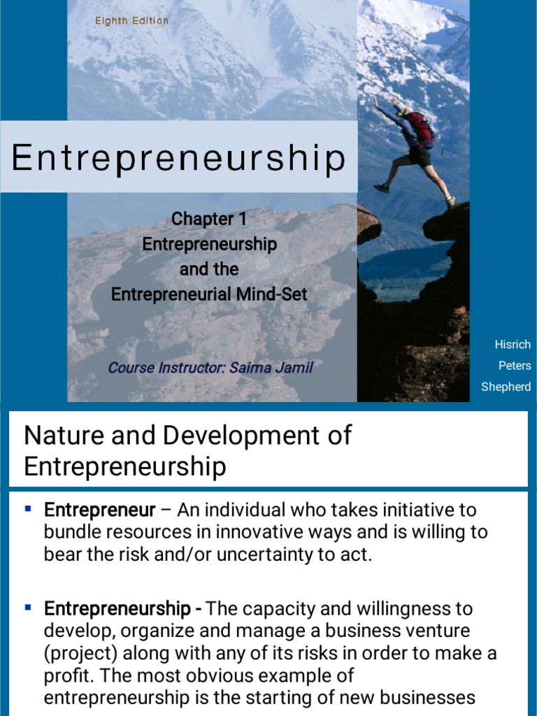Understanding Entrepreneurship Basics | PDF | Entrepreneurship | Psychology