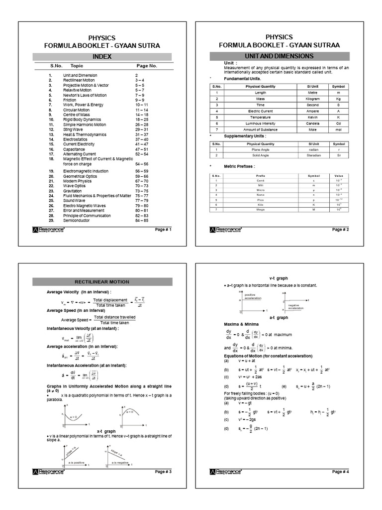 (2232) Gyan Sutra P | PDF | International System Of Units | Force