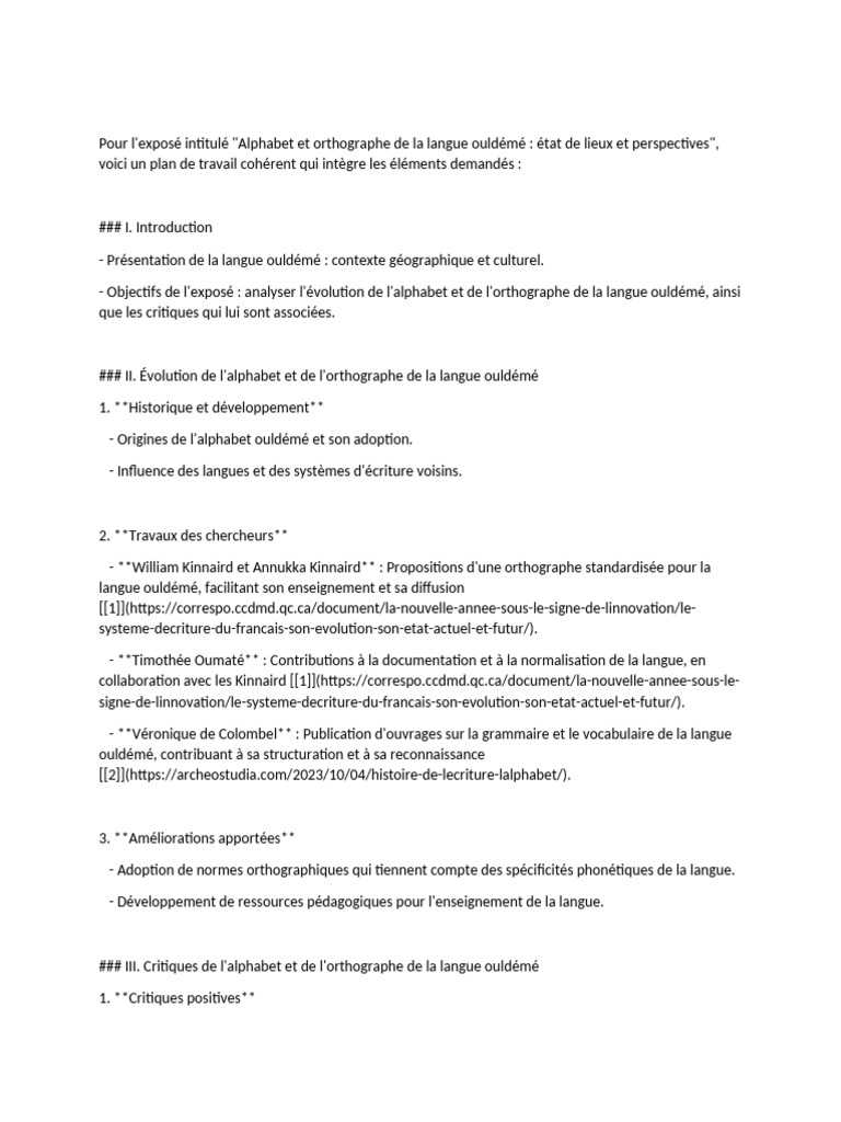 Évolution de l'alphabet ouldémé | PDF | Langue française | Pédagogie