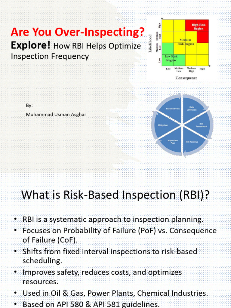 Optimizing Inspection with RBI | PDF | Risk | Reliability Engineering