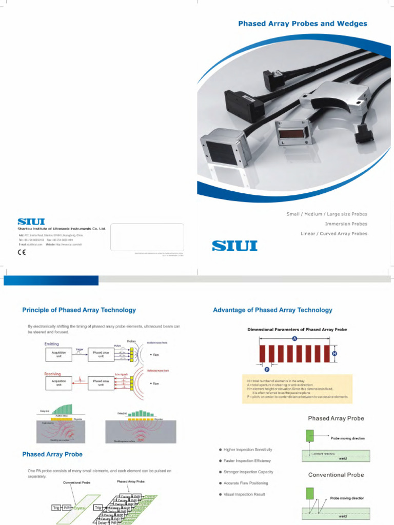 SIUI Phased Array Probe | PDF