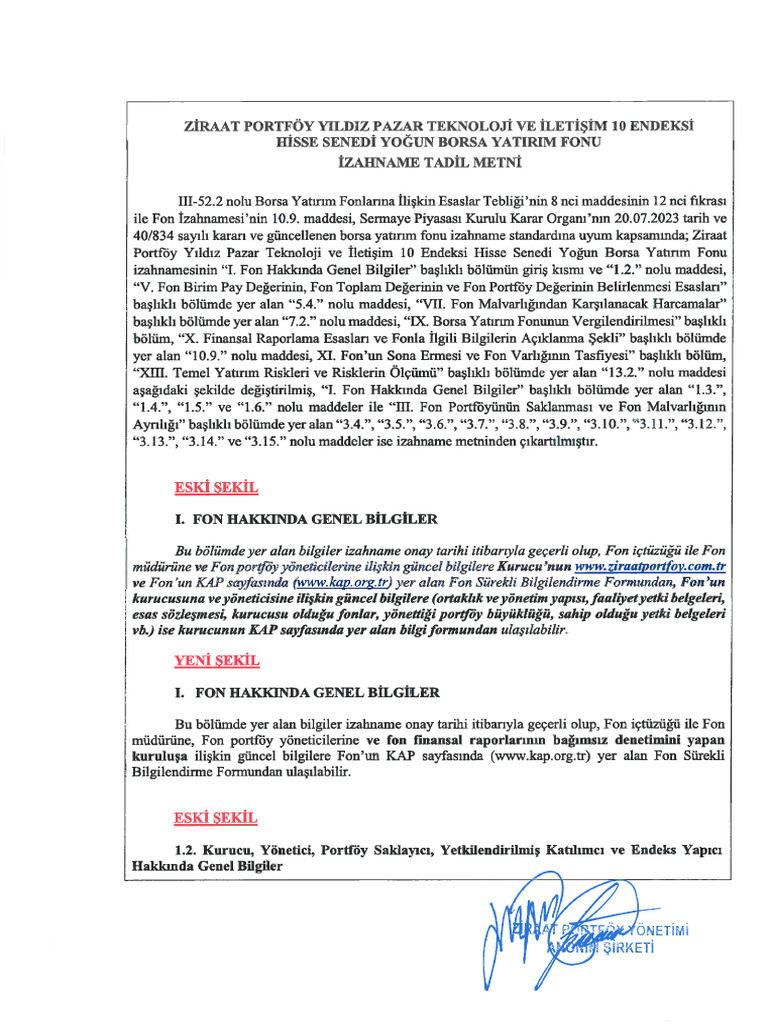 ZPT - Zahname Tadil Metni | PDF