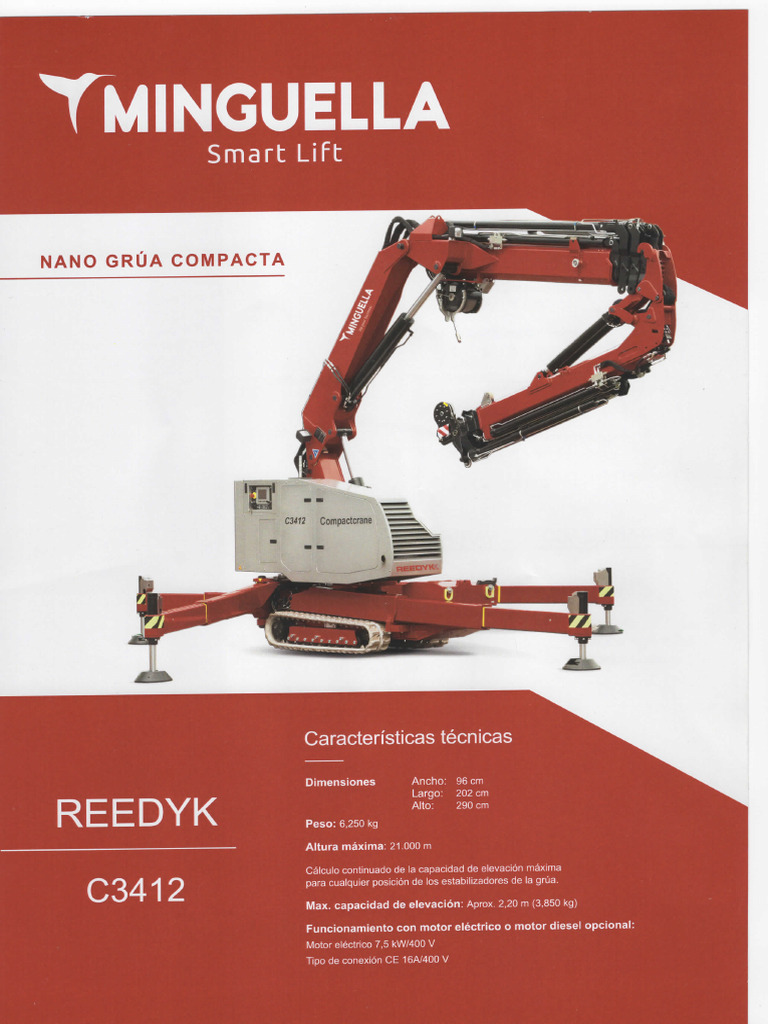 Grua REEDYK C3412 | PDF