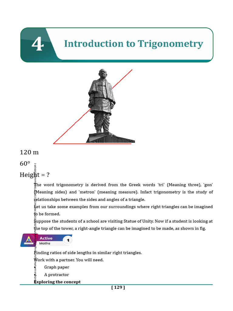 Trigonometric Ratios and Their Applications | PDF | Trigonometric ...