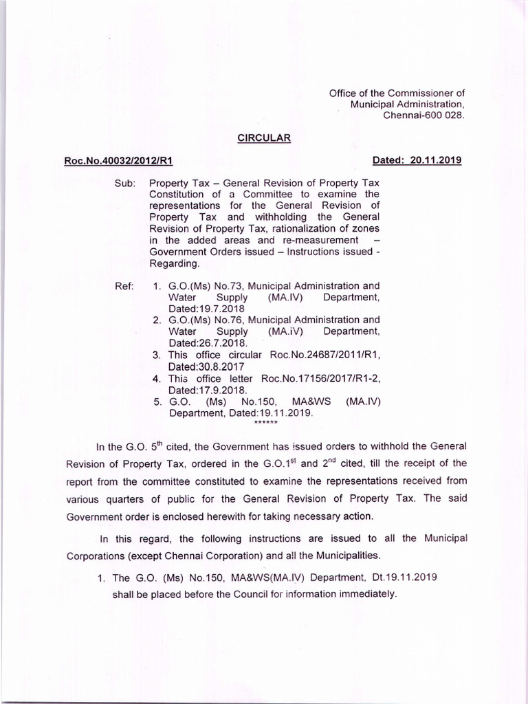 20.11.2019-Property-Tax-Withholding-Circular | PDF