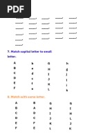 Nursery English Test Paper PDF | PDF | Orthography | Written Communication