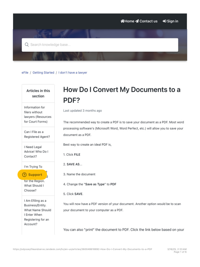 How Do I Convert My Documents to a PDF? – eFile | PDF | Computer File ...