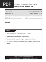 Standard 3 English Revision Exercise | PDF | Cognitive Science | Human ...