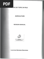 Setswana Composition and Letter Psle Mock | PDF