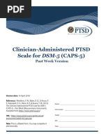 Pcl5 Scoring and Interpretation | PDF