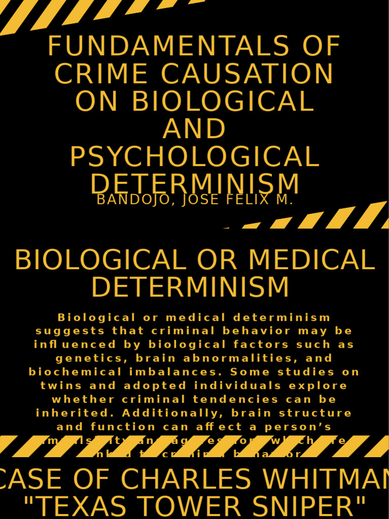 Biological and Psychological Determinism 20250209 214900 0000 | PDF | Antisocial Personality ...