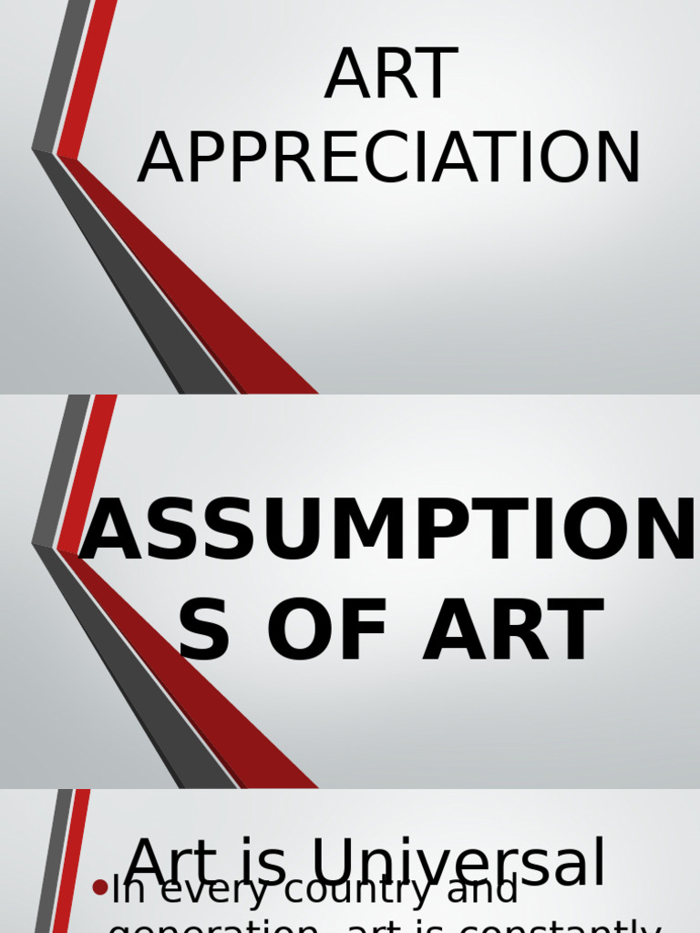 Art Appreciation Lesson 3 | PDF