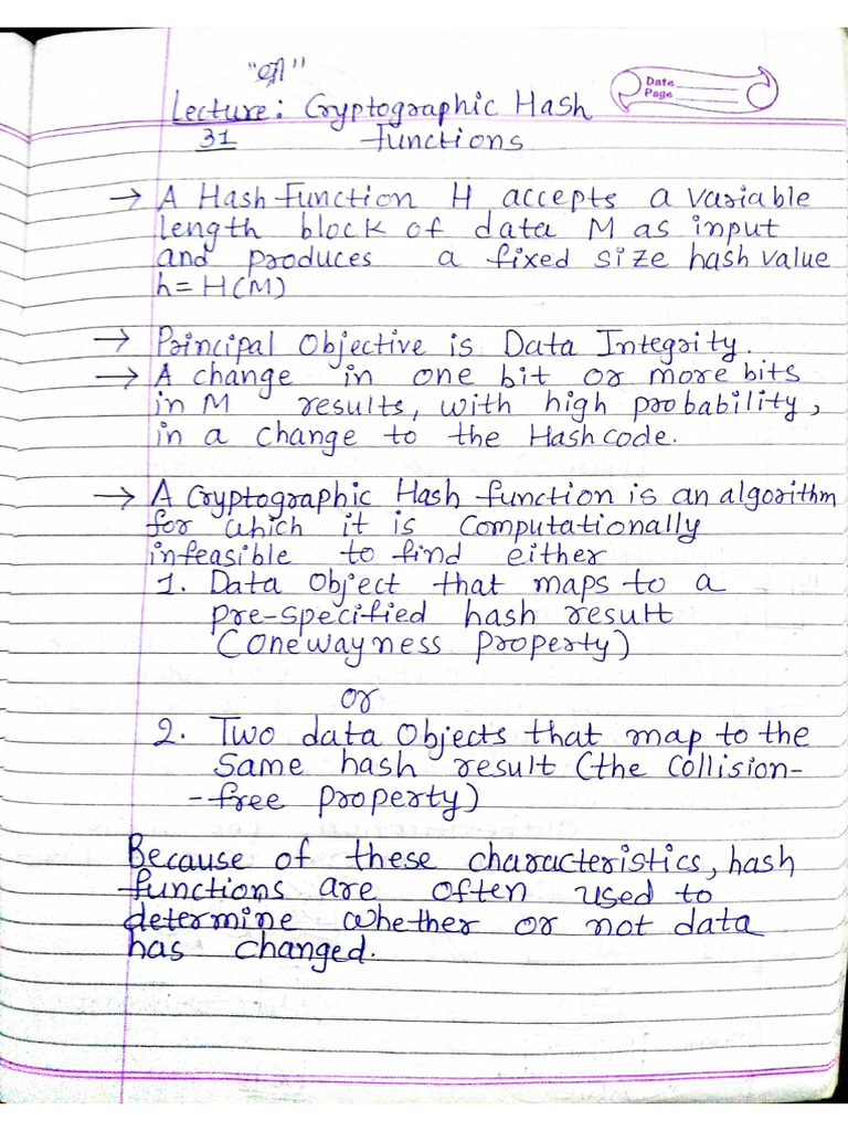 3 - Introduction+Applications of - Hash - Functions | PDF