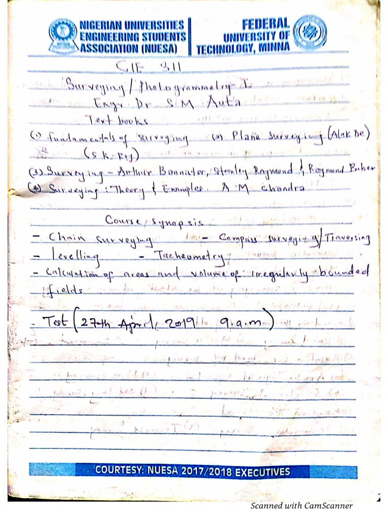 Kashamadupe Cie 311(Survey) | PDF