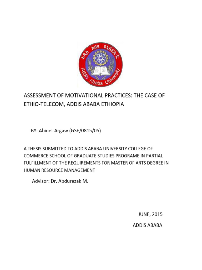 Assessment of Motivational Practices | PDF | Motivational | Motivation