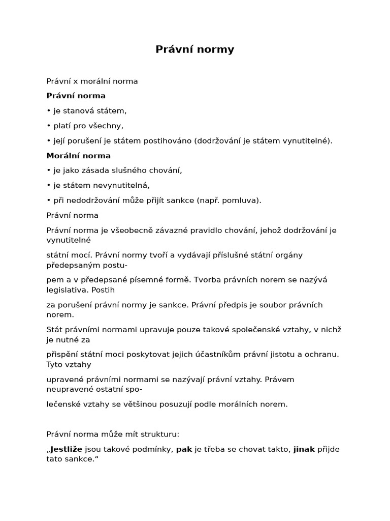 Právní Normy | PDF
